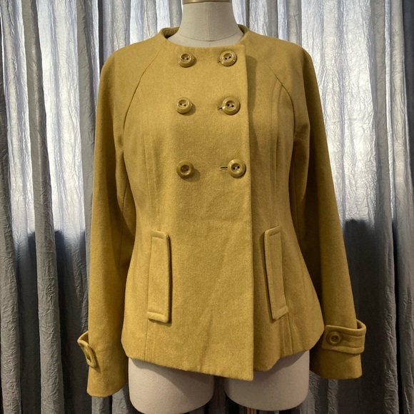 Mossimo Supply Co. | Jackets & Coats | Mossimo Gold Woolpolyester Blend ...